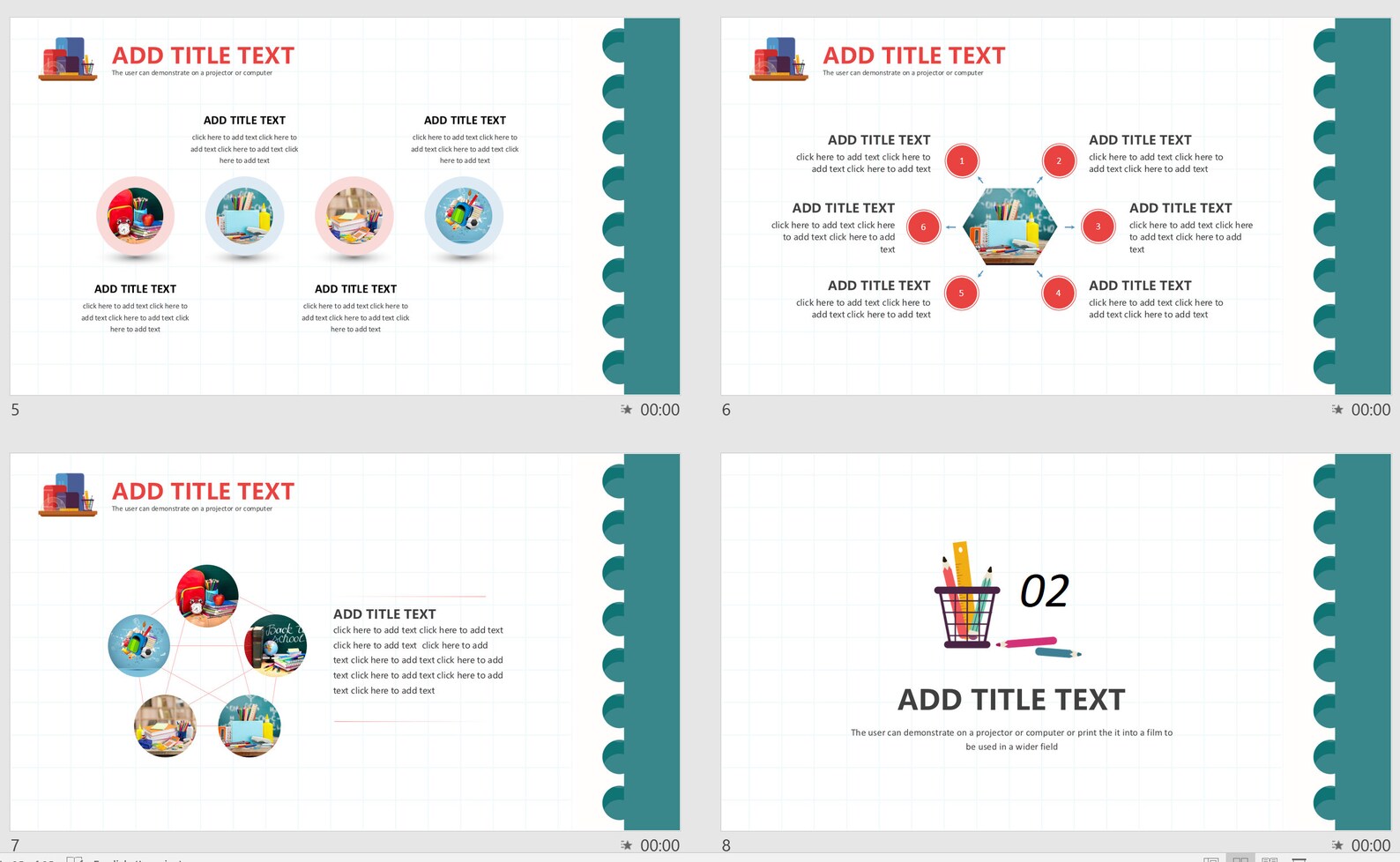 Graph Paper PowerPoint Template Editable PowerPoint Note | Etsy