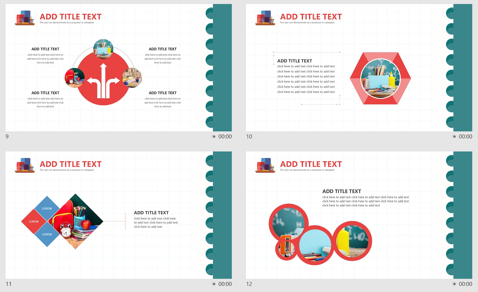 Graph Paper Powerpoint Template, Editable Powerpoint, Note Paper ...