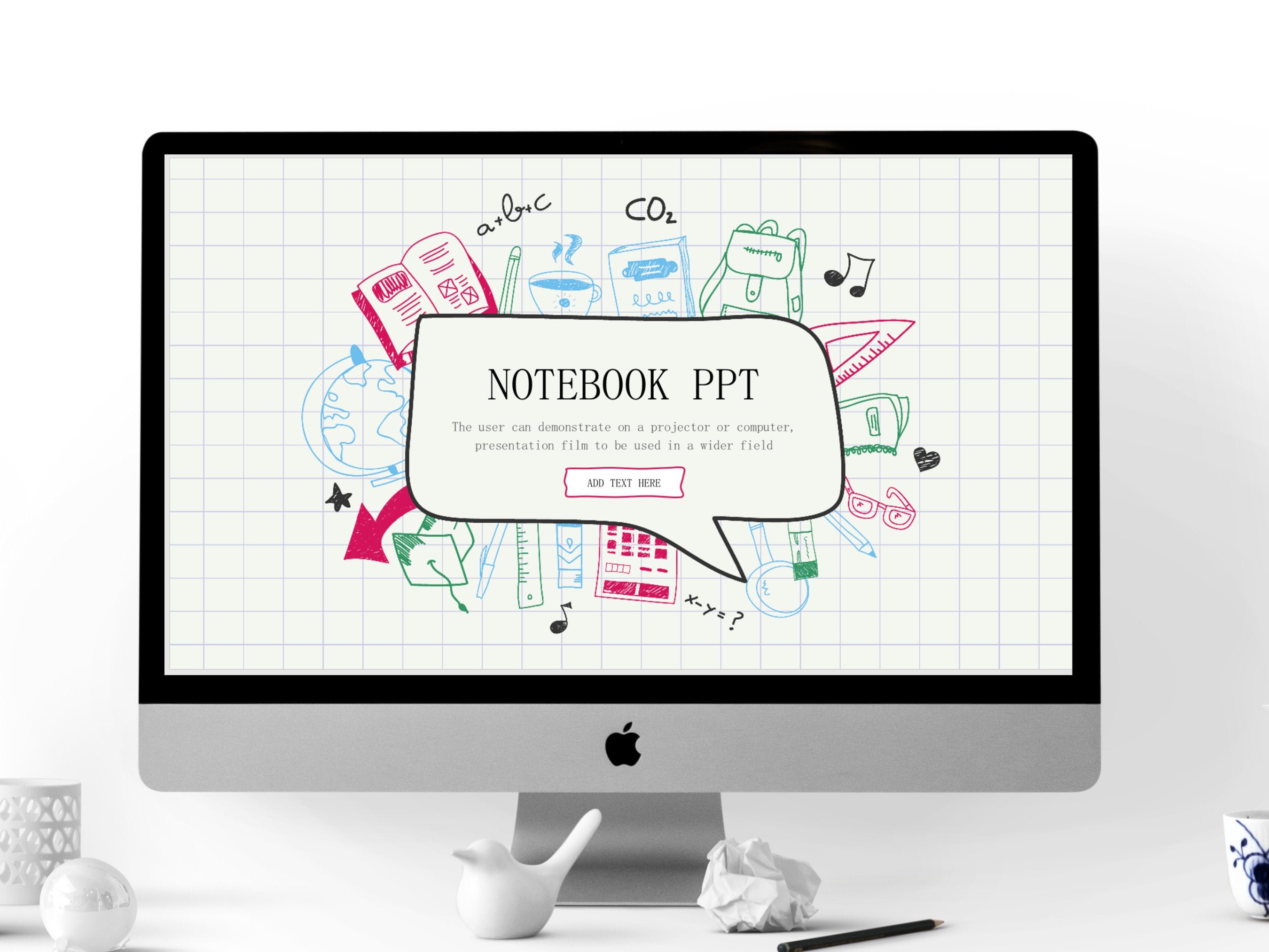 Notebook Background Powerpoint