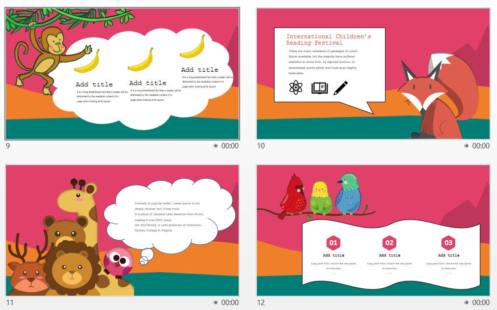 Preschool Graduation Powerpoint | Kindergarten Powerpoint | Animal ...