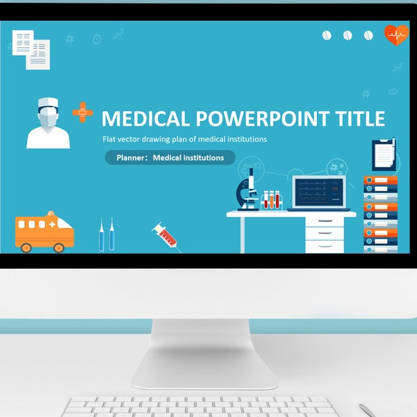 Animated Powerpoint Presentation Template - Etsy
