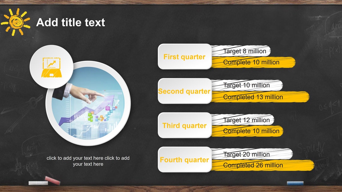 Blackboard Powerpoint Template, Editable in Microsoft Office Powerpoint ...