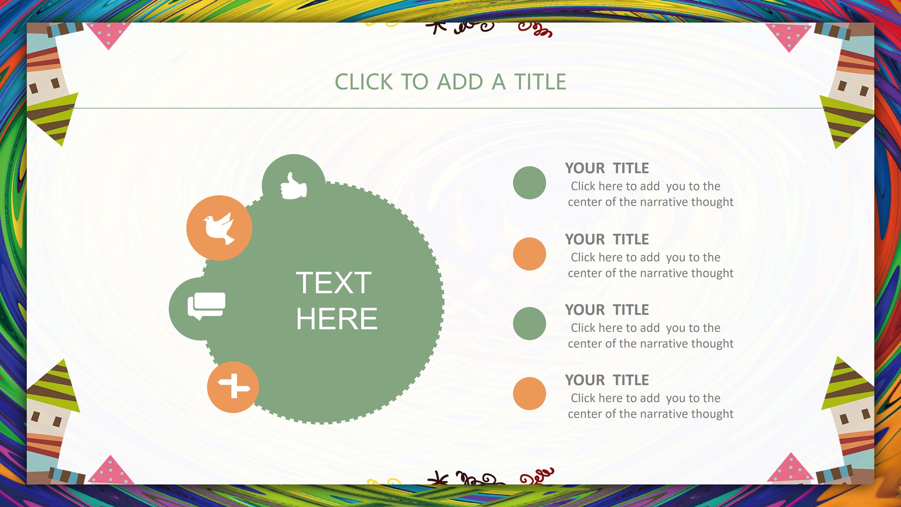 Cartoon Preschool Powerpoint Template Preschool Education PPT Children ...