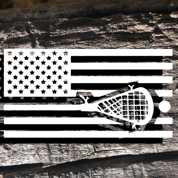 Lacrosse Decal - Etsy