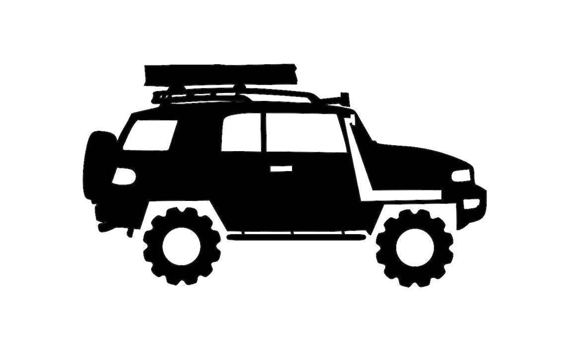 FJ Cruiser Overlanding vinyl decal Overland decal Decal for | Etsy