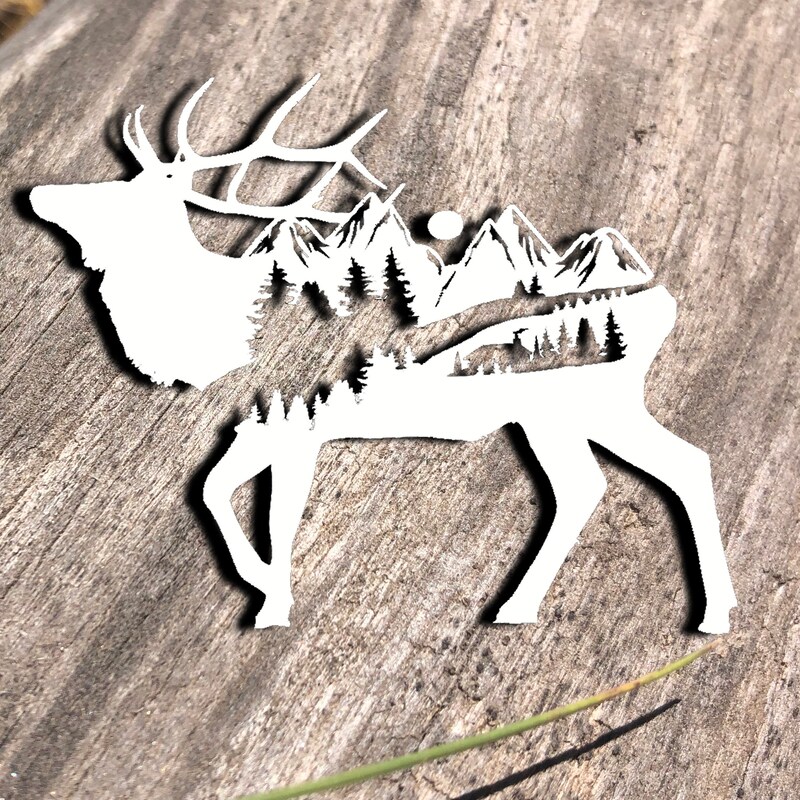 Elk Decal - Etsy