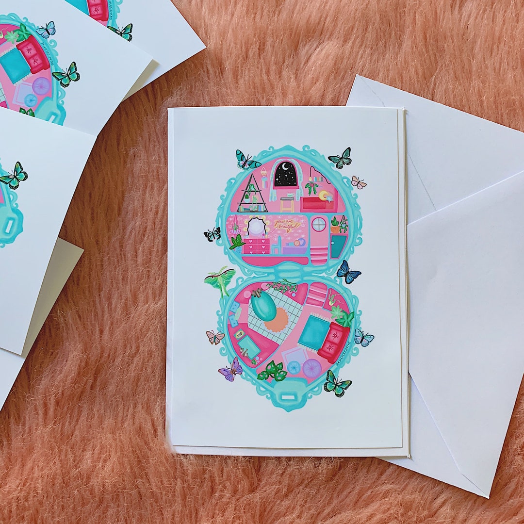 Polly Pocket Card - Etsy