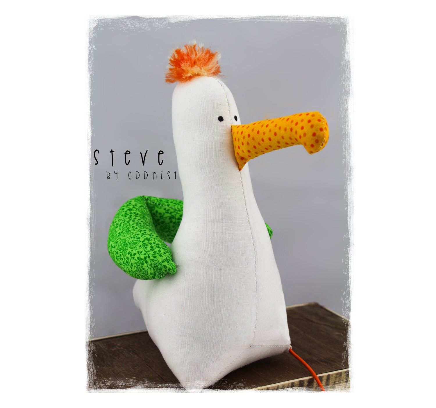 Tomston the Seagull Sewing Pattern Plush / PDF Soft Toy Bird - Etsy UK