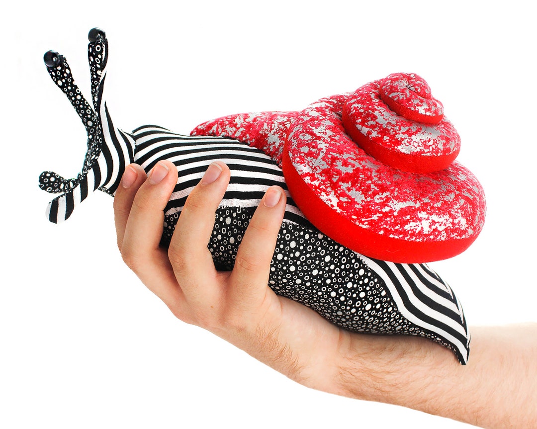 Jester - the Snail PDF Plush • Digital Download • Slug Soft Toy ...