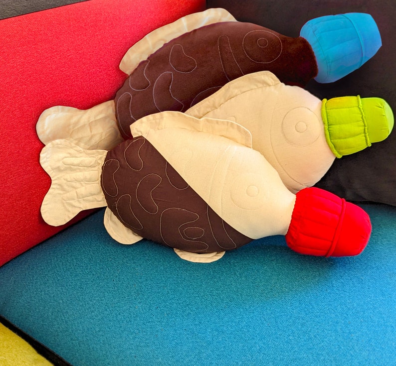 Kiki - the Soy Sauce Fish Sewing Pattern • Digital Download • Japanese ...