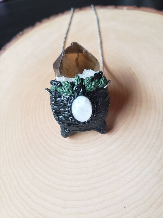 Greenwich Crystal Cauldron Pendant or Halloween/yule Tree | Etsy