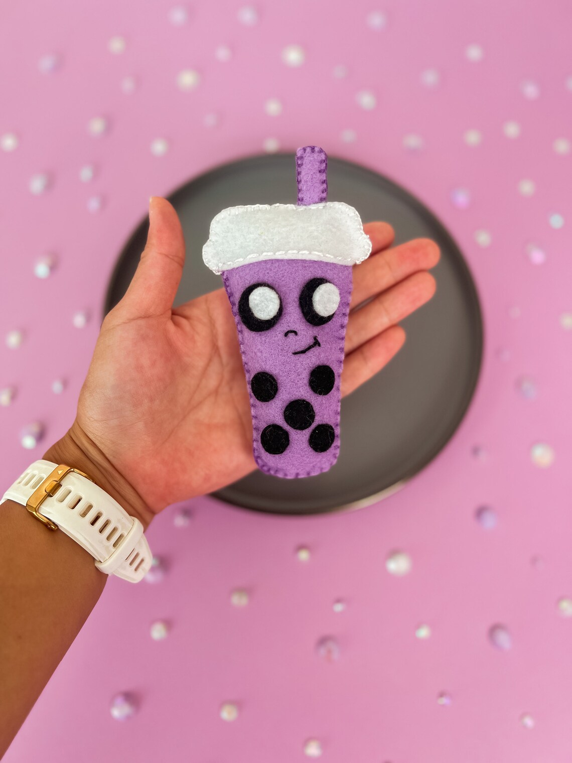 Boba Milk Tea, Felt Food, Pretend Play Kitchen, Asian Toys - Etsy
