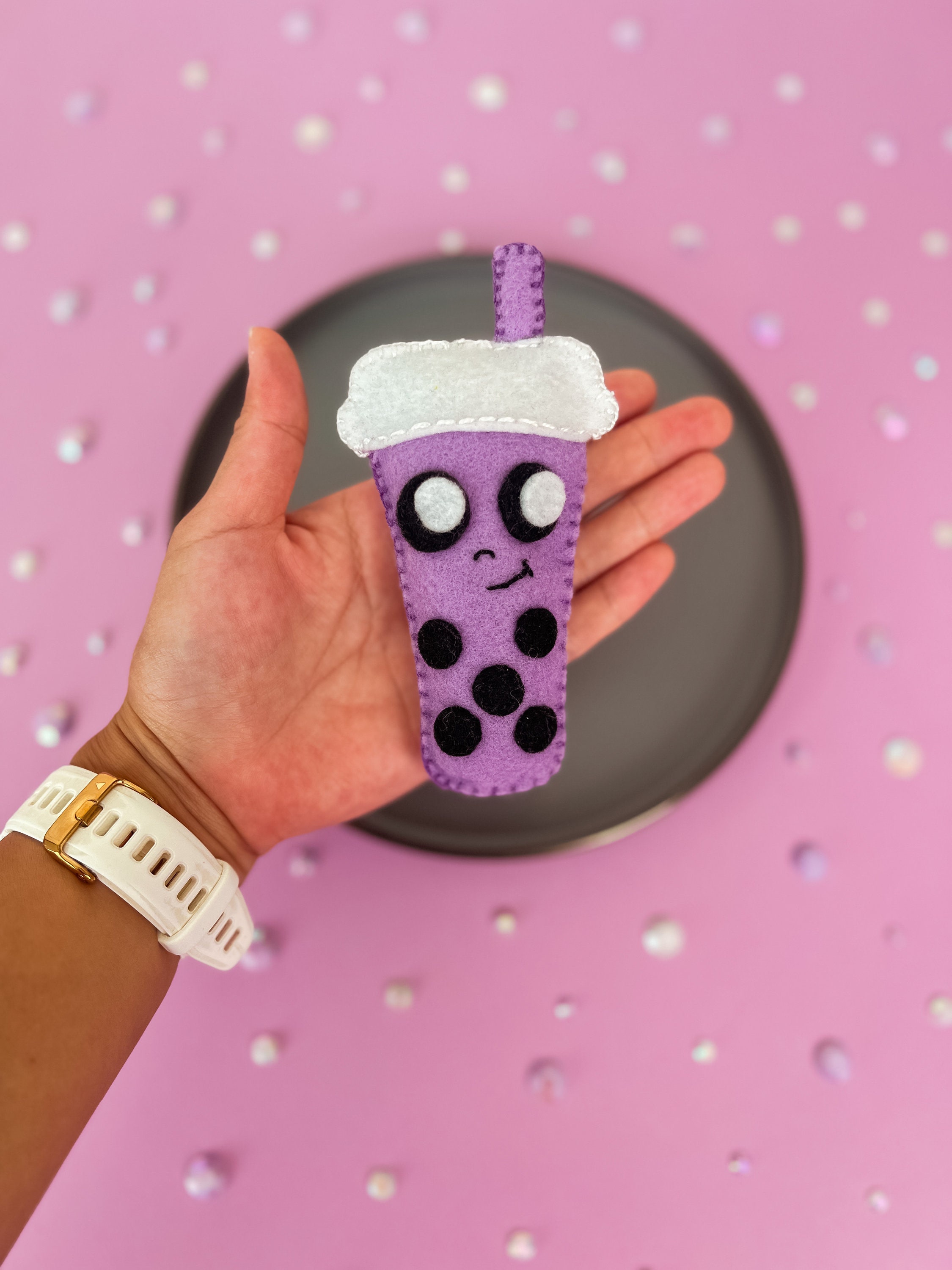 Boba Milk Tea, Felt Food, Pretend Play Kitchen, Asian Toys - Etsy