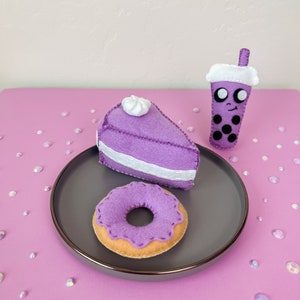 Boba Milk Tea, Felt Food, Pretend Play Kitchen, Asian Toys - Etsy