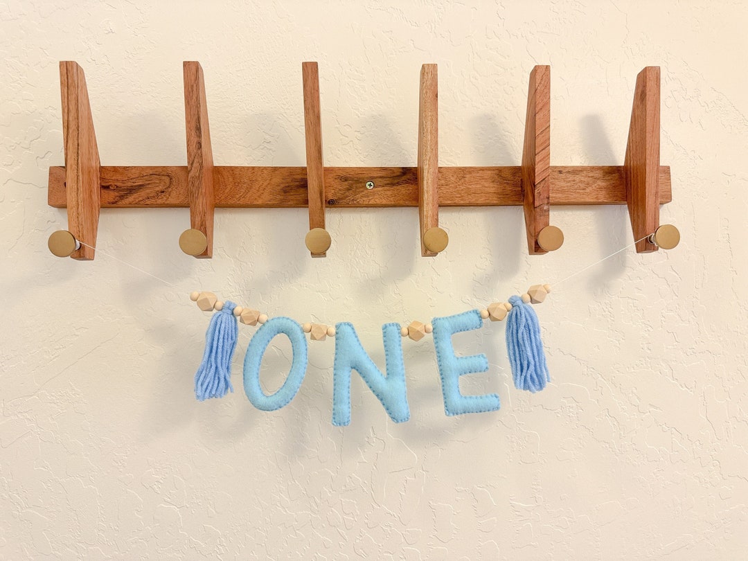 1st Birthday Garland, High Chair Garland, Birthday Banner, Baby’s First ...