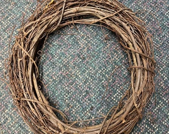18 Round Grapevine Wreath-wreath Form-wreath Base-wreath Ring-wreath ...