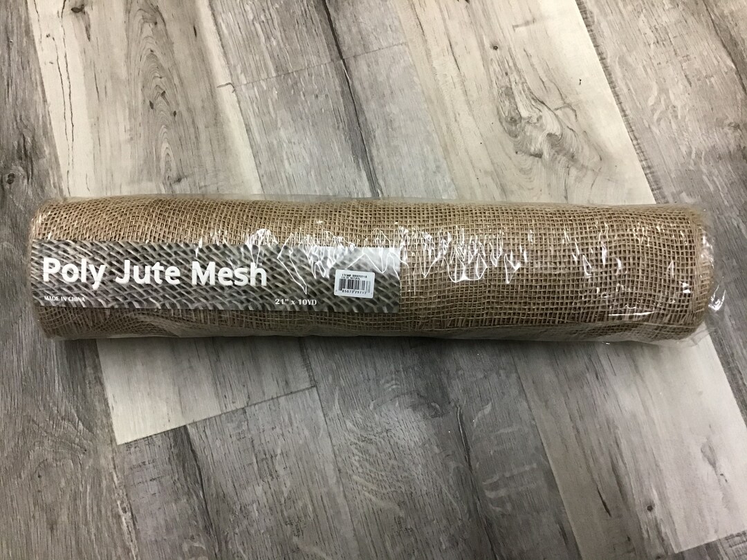 21” Poly Jute Mesh - Natural - RB920218 - Etsy