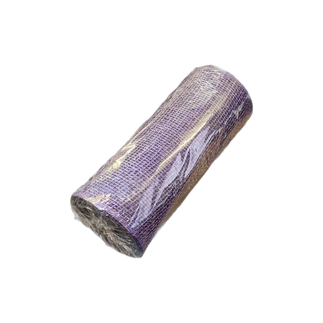 10” Poly Burlap Mesh, Deco Mesh, Purple Mesh, Purple Poly Burlap Mesh ...
