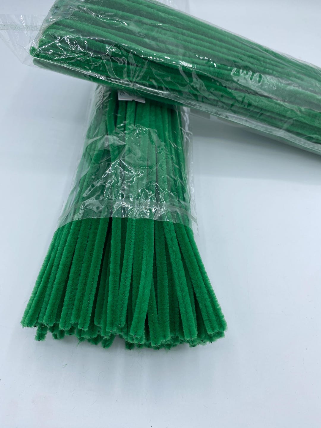 100pc Chenille Stem Pipe Cleaner - Green - MD9103 - Etsy