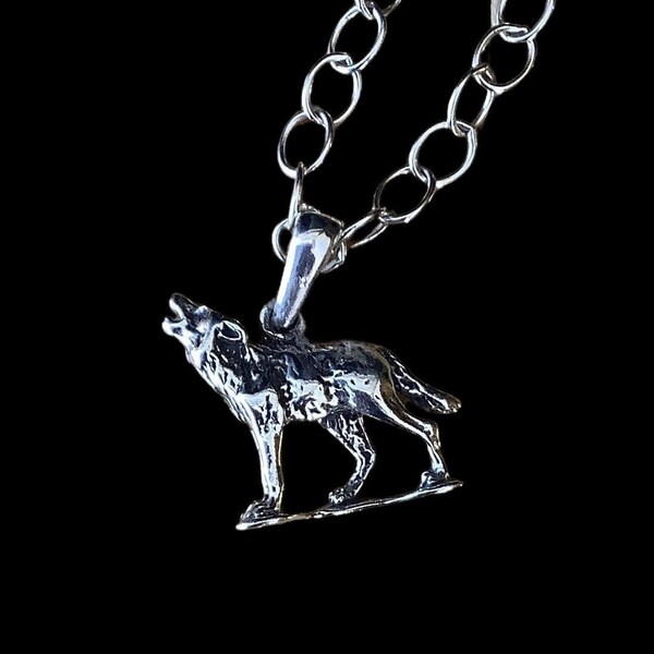Silver Coyote - Etsy
