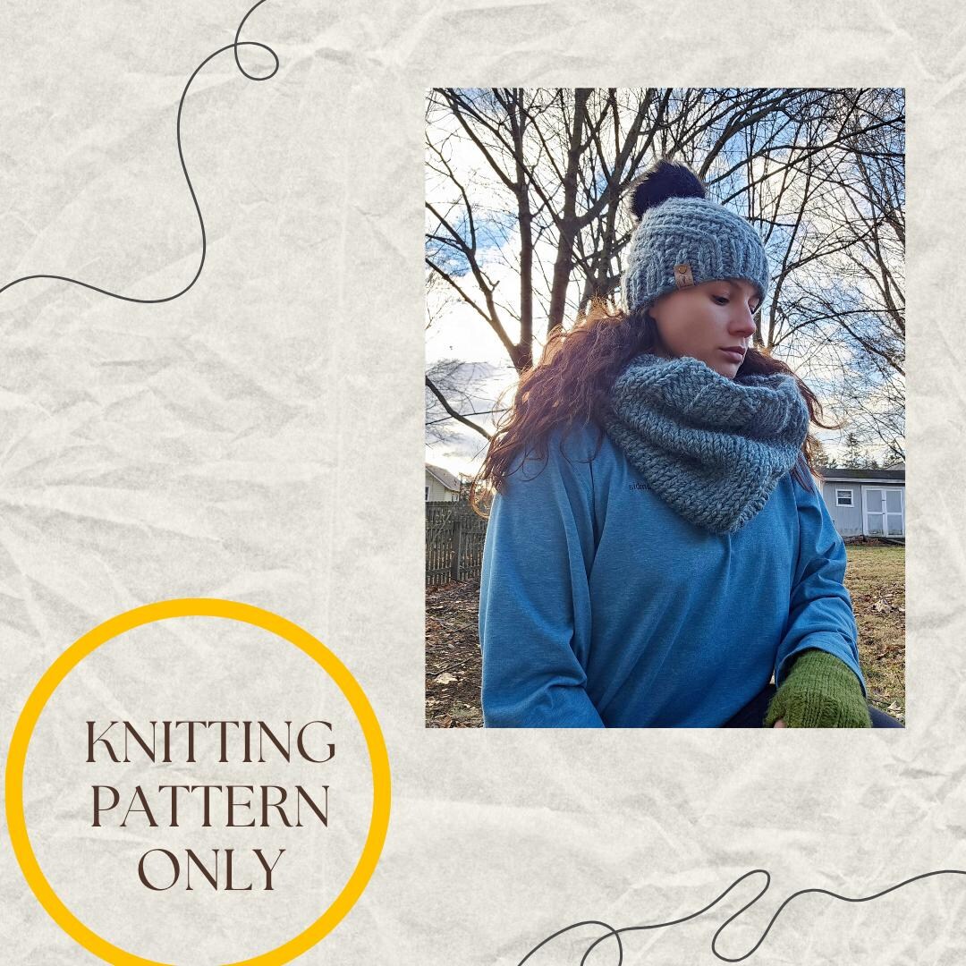 KNITTING PATTERN- the Babushka Oversize Cowl - Etsy