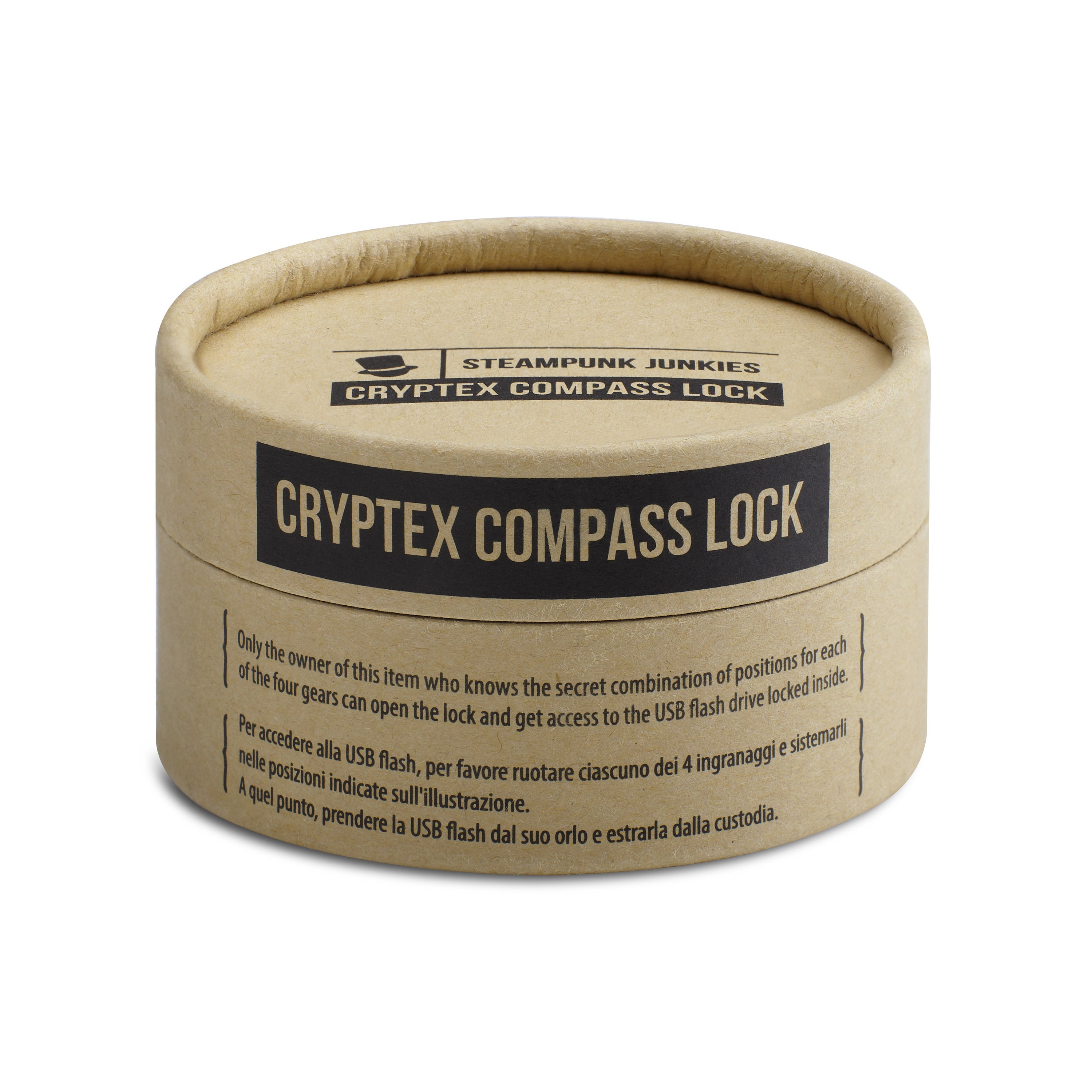 Cryptex Round Lock USB Flash Drive USB Drive - Etsy