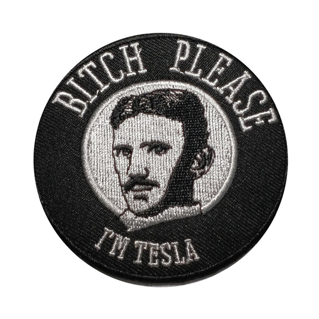 Btch Please, I'm Tesla patch - Etsy