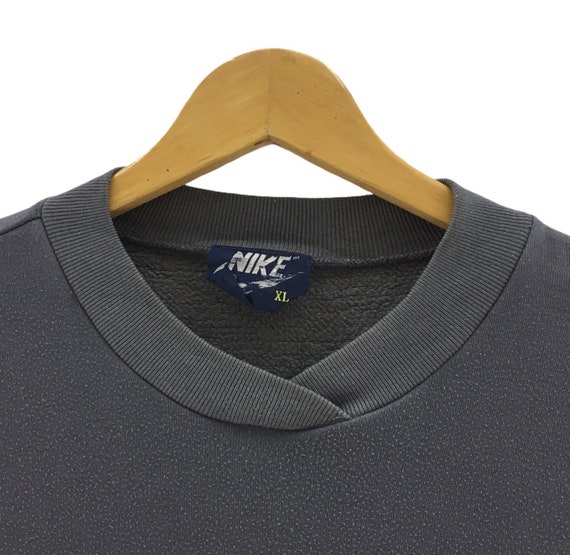 Very Rare! Nike Swoosh Blue Tag Small Logo Embroidery… - Gem