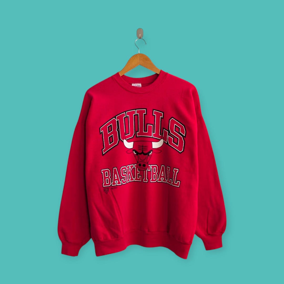Vintage Chicago Bulls Sweatshirt Chicago Bulls Crewneck Chicago Bulls ...