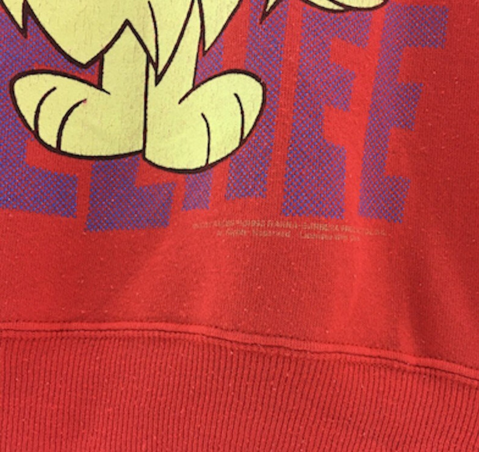 Rare Vintage Wacky Races Big Print Front Back Crewneck Red - Etsy