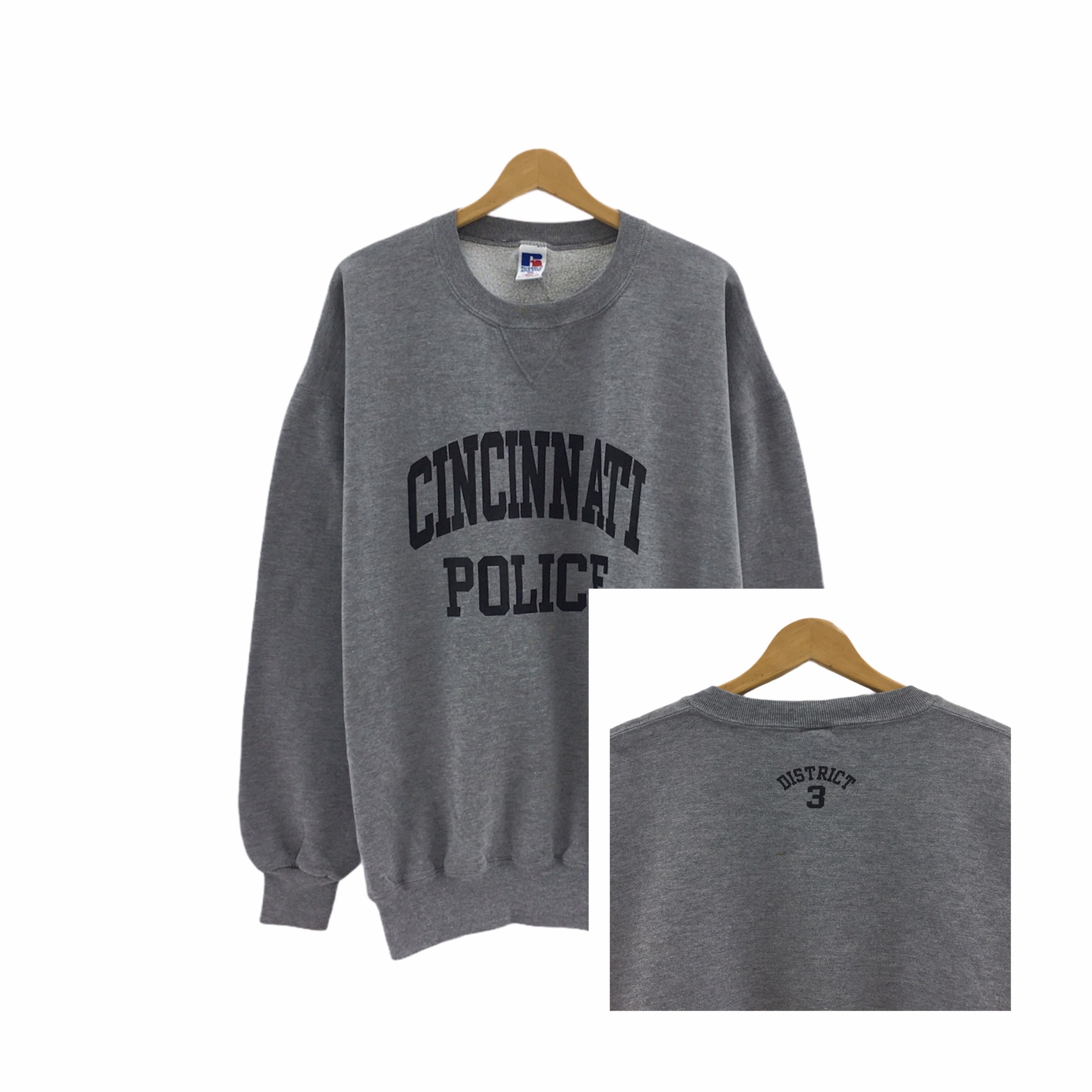 Rare Vintage Cincinnati Police District 3 Ohio Big Logo Print - Etsy