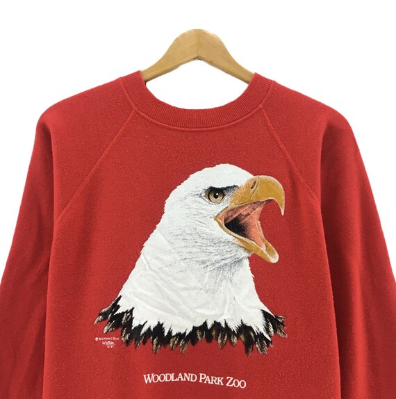 Very Rare! Vintage 80s Eagle Woodland Park Zoo Big Lo… - Gem