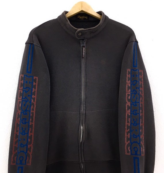 Rare!!! Hysteric Glamour Big Logo Jacket Front Back B… - Gem