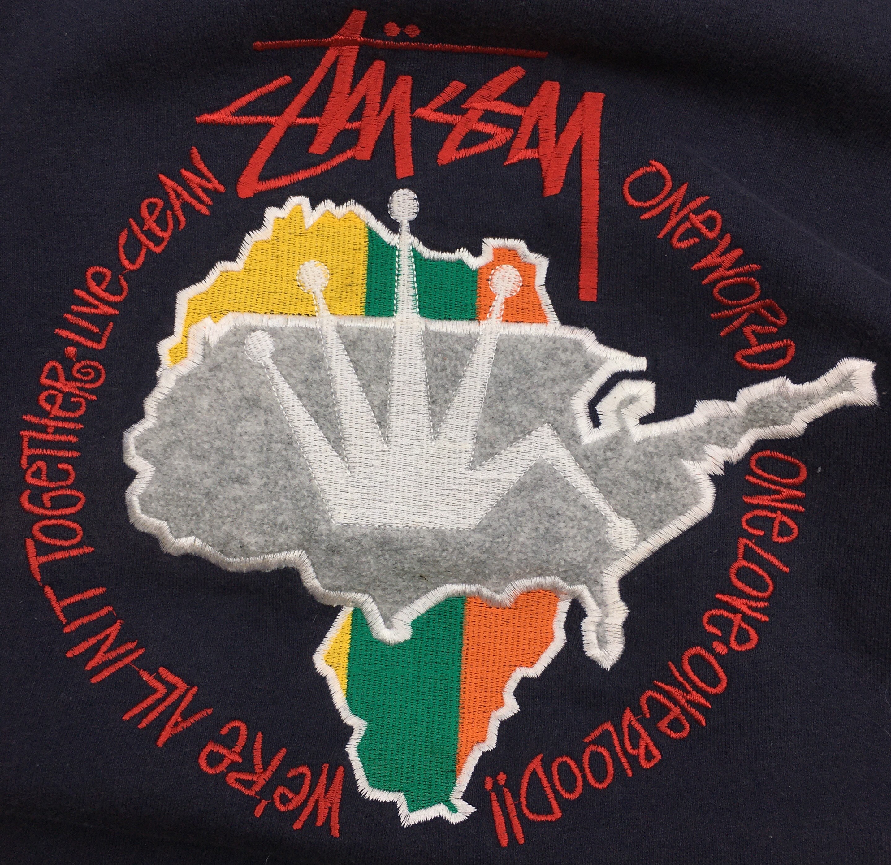 Very Rare Vintage Stussy Crown Big Logo Spell Out Embroidery - Etsy