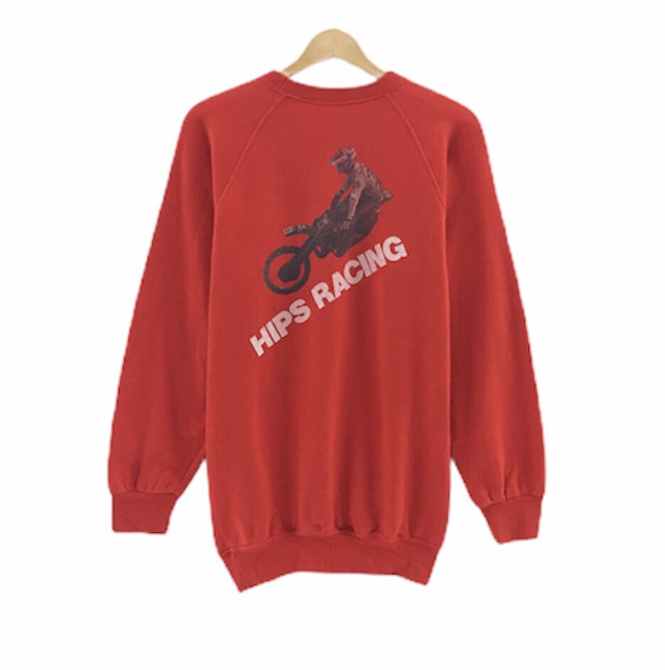 Rare Vintage Honda HRC HIPS Racing Big Print Logo Spell Out on Back ...