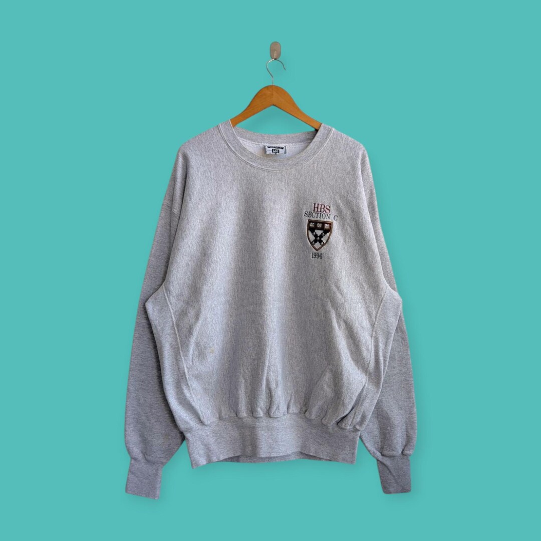 Vintage 1996 Harvard University Sweatshirt Harvard Business School ...