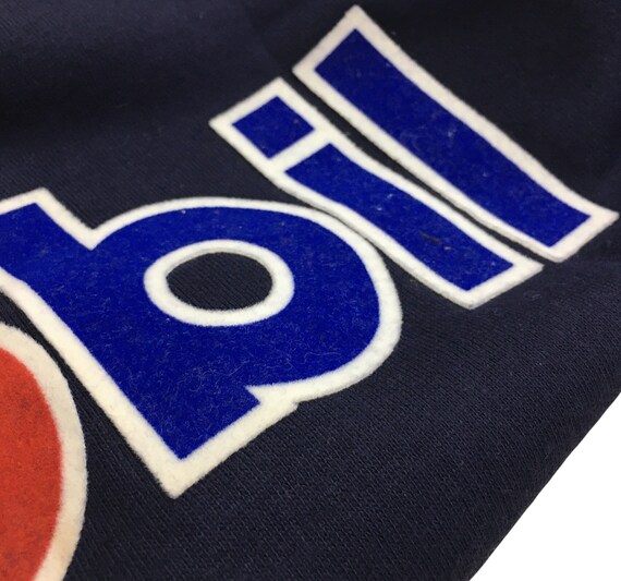 Limited! Vintage Mobil Racing Team Big Logo Spell Out… - Gem