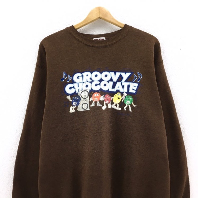 Rare Vintage Groovy Chocolate Big Logo Print Crewneck | Etsy