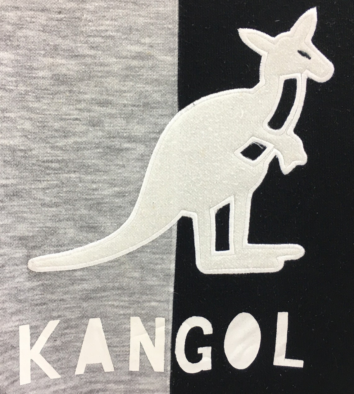 Rare Kangol Big Logo Embroidery Crewneck Multi-Colour | Etsy