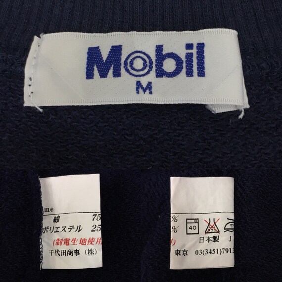 Limited! Vintage Mobil Racing Team Big Logo Spell Out… - Gem