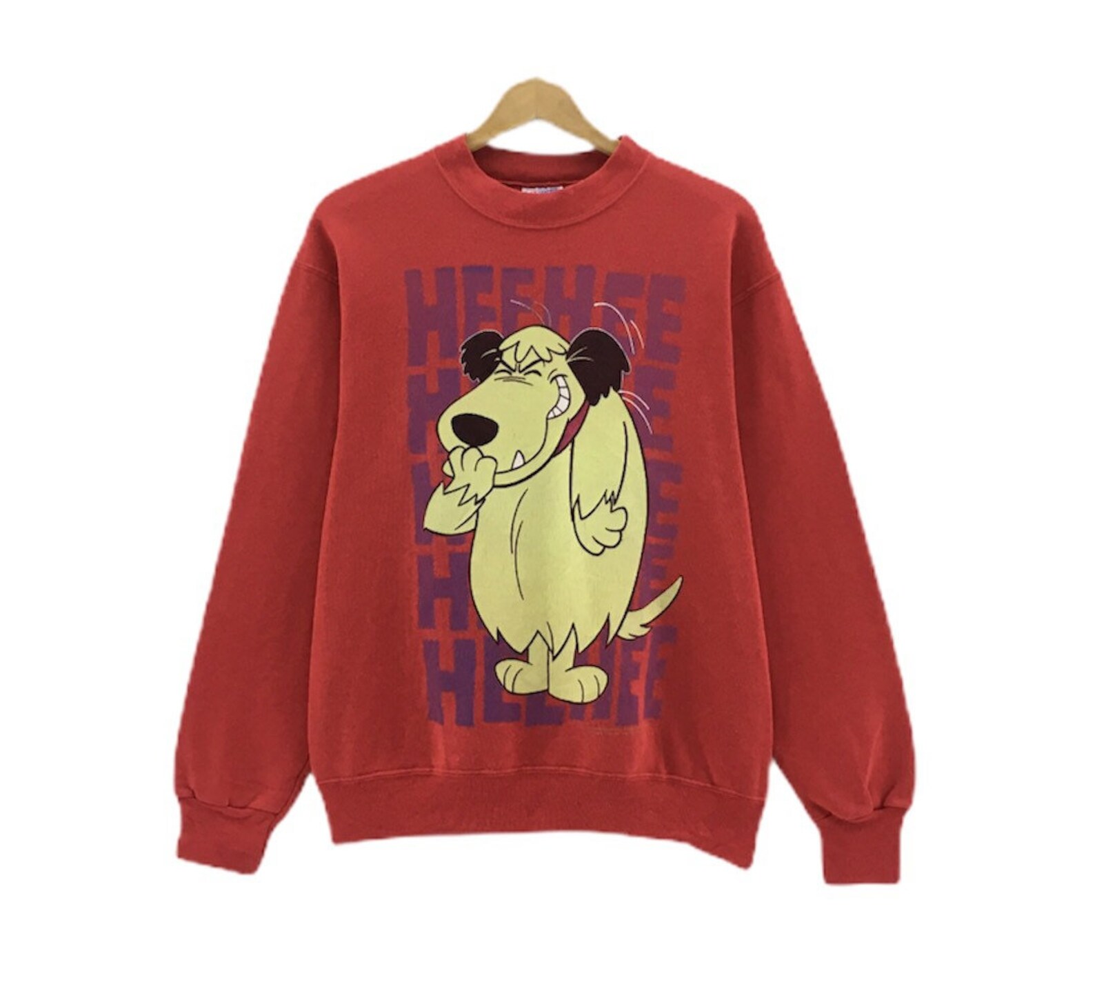 Rare Vintage Wacky Races Big Print Front Back Crewneck Red - Etsy