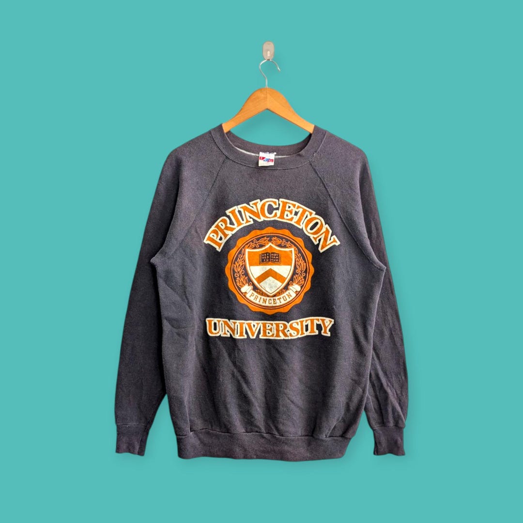 Vintage 90s Princeton University Sweatshirt Princeton University ...