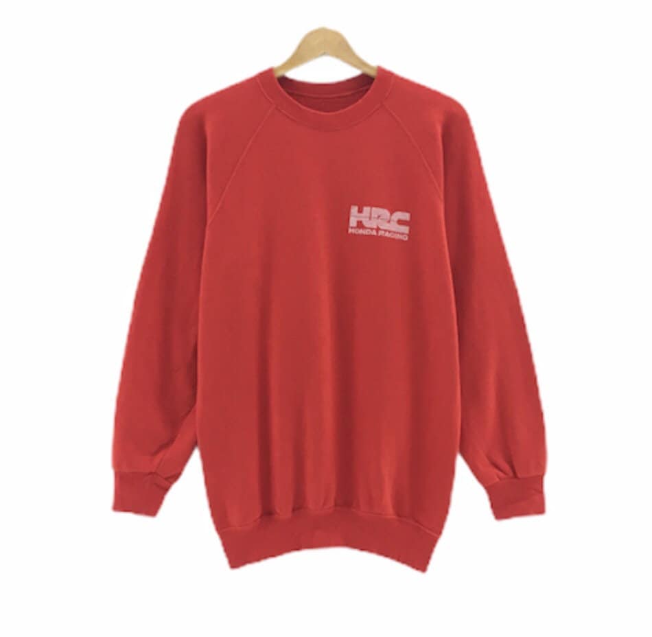 Rare Vintage Honda HRC HIPS Racing Big Print Logo Spell Out on Back ...