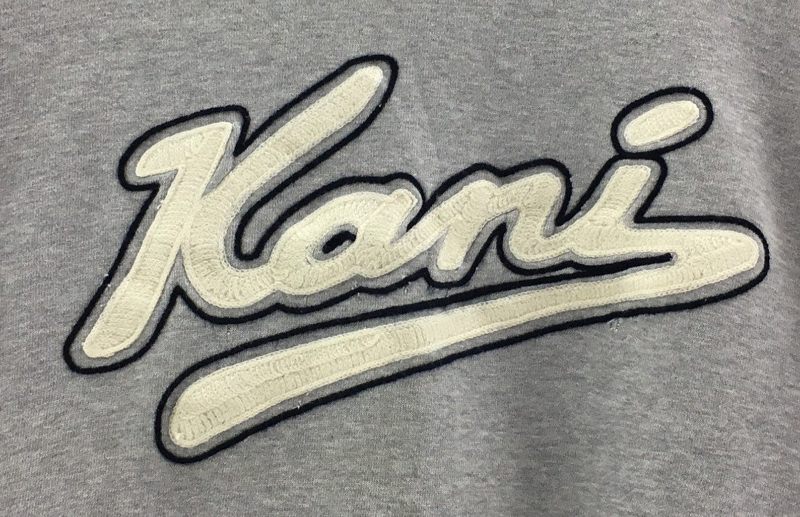 Rare Karl Kani Big Logo Spellout Crewneck Grey Colour | Etsy