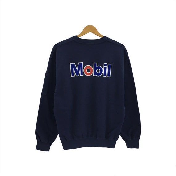 Limited! Vintage Mobil Racing Team Big Logo Spell Out… - Gem