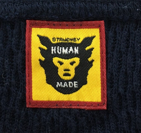 Rare! Human Made Small Logo Embroidery Crewneck Large… - Gem