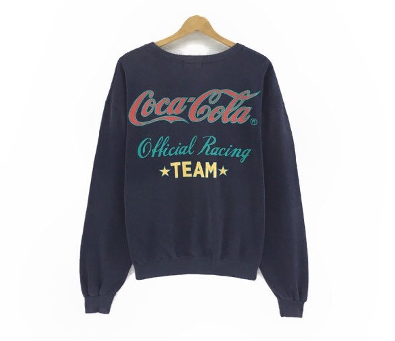 Very Rare Vintage Coca Cola Racing Team Big Logo Spell Out - Etsy