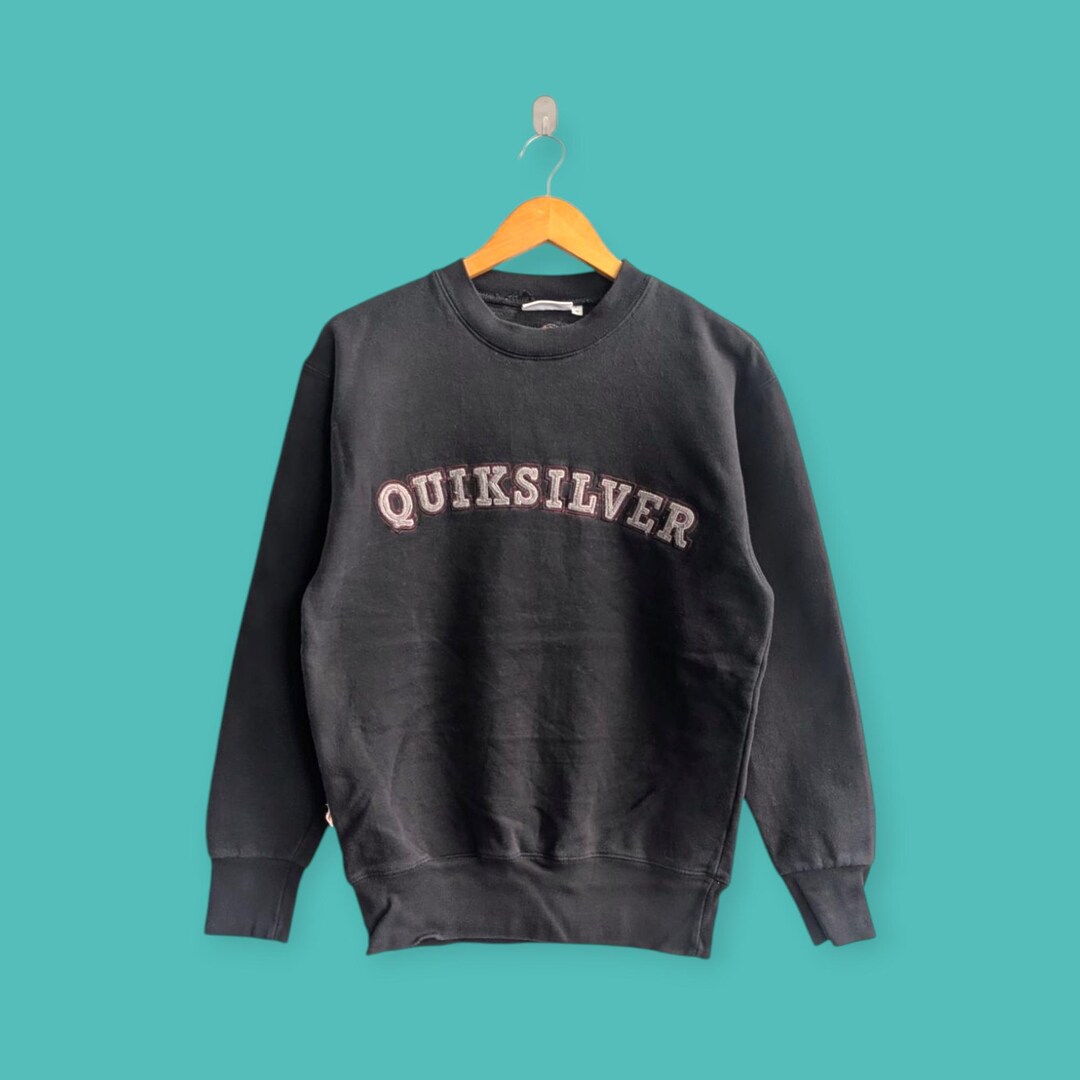 Vintage Y2K Quicksilver Spell Out Sweatshirt Quicksilver Crewneck ...