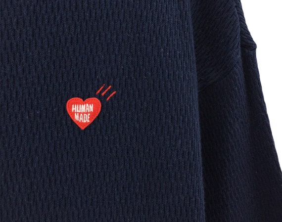 Rare! Human Made Small Logo Embroidery Crewneck Large… - Gem