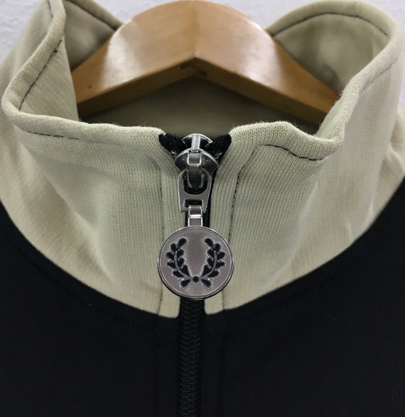 Very Rare!!! Vintage Fred Perry Small Logo Full Zip T… - Gem
